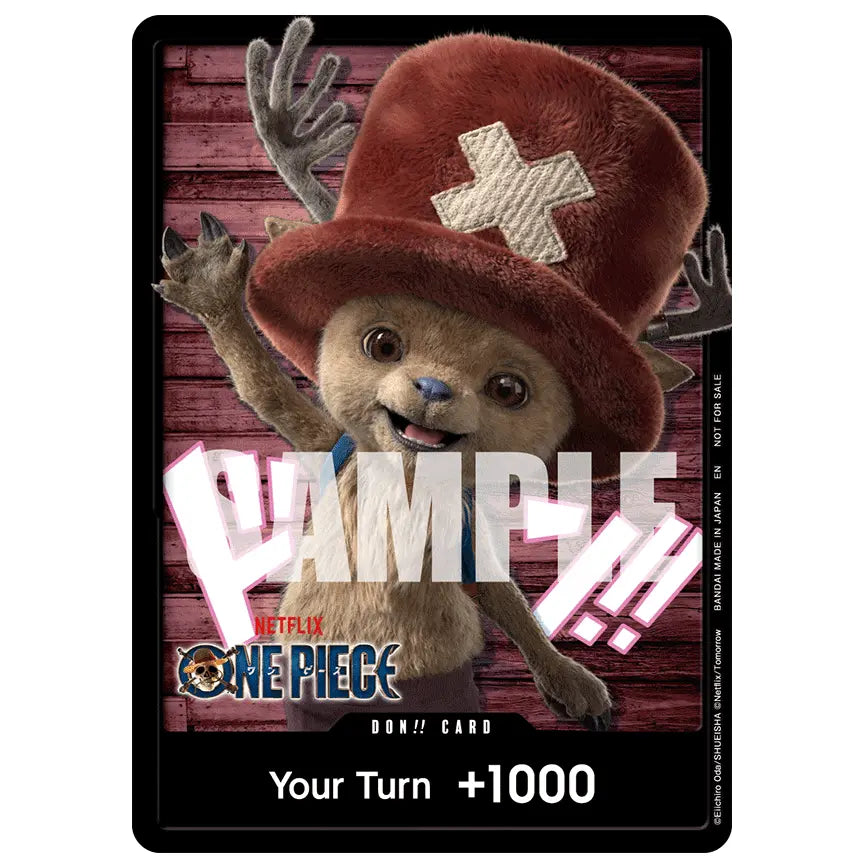 One Piece Netflix Live Action Tony Tony Chopper Don Promo – Card-Binder.com