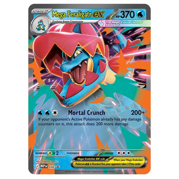 Mega Feraligatr ex Collection Box (Live-stream) – Card-Binder.com